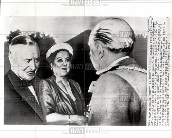 Admiral Forrest Sherman 1951 Vintage Photo Print - Historic Images