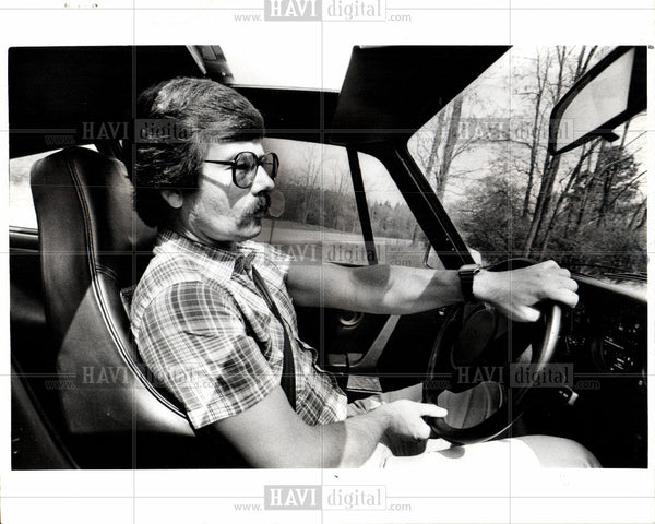Don Sherman Editor Porsche 1979 Vintage Photo Print - Historic Images