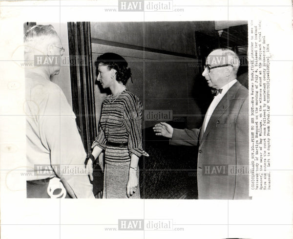 Marilyn Sheppard Murder Esther Houk 1954 Vintage Photo Print - Historic ...