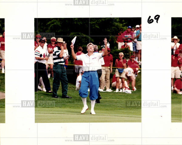 Patty Sheehan Golfer 1992 Vintage Photo Print - Historic Images