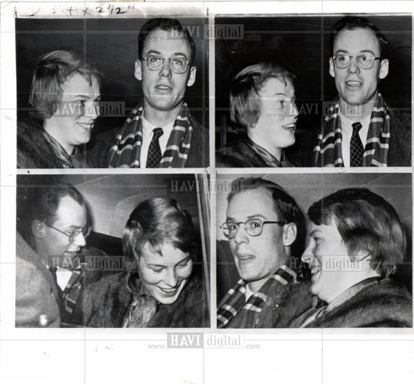 Steven Rockefeller Anne Marie Rasmusse 1960 Vintage Photo Print ...