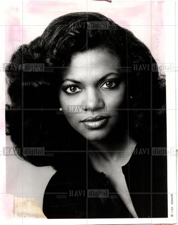 Janet Williams, soprano 1989 Vintage Photo Print - Historic Images