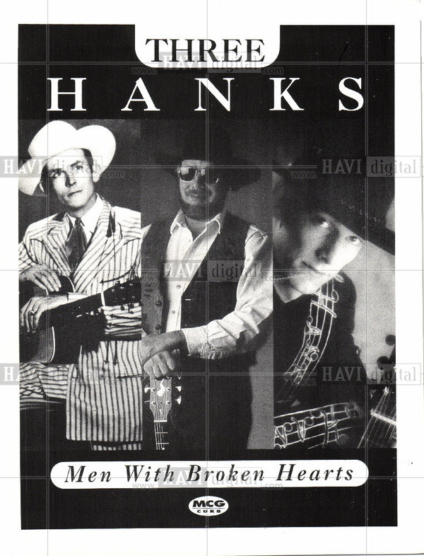 Three Hanks - Innovative Studio Album 1996 Vintage Photo Print ...