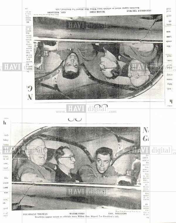 Albert Eugene Cobo Mayor Detroit Vintage Photo Print - Historic Images