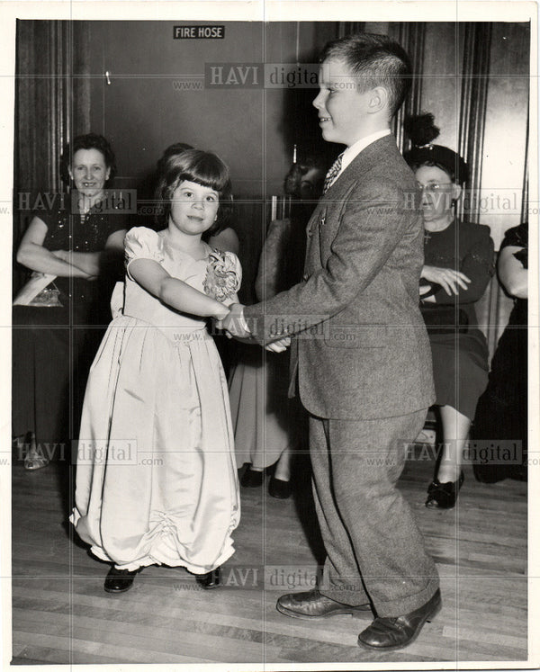 Mennen Williams Children 1949 Vintage Photo Print - Historic Images