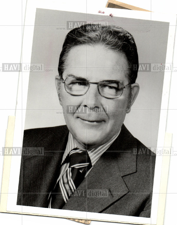 Malcolm L. Denise 1974 Vintage Photo Print - Historic Images