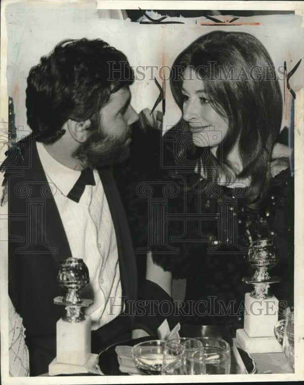 1969 Oscar Nominee Anouk Aimee With Her Husband Pierre Barough ...