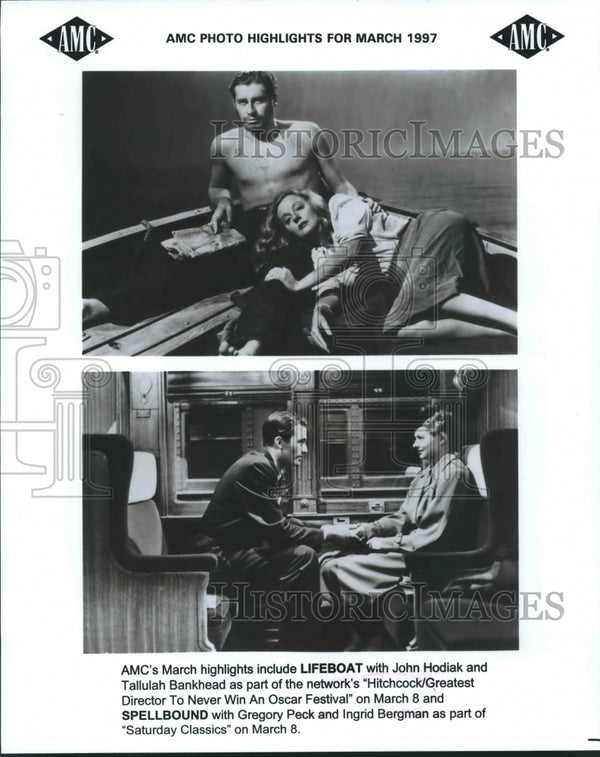 1997 AMC's highlights include Lifeboat and Spellbound - Historic Images