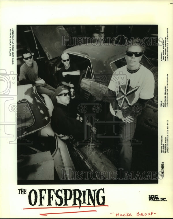 1997 The Offspring, music group members - Historic Images