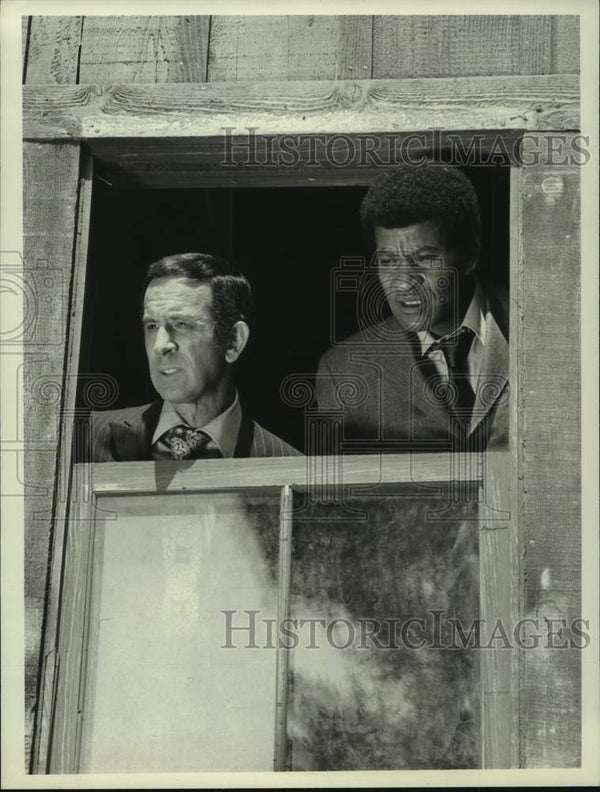 1971 Actor Rupert Crosse on right - Historic Images