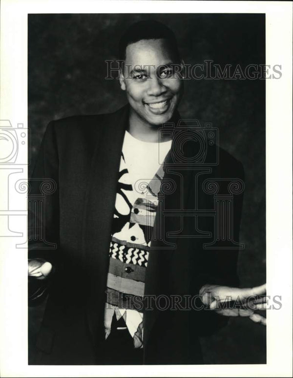 1997 Press Photo Comedian Mark Curry - hca84222 - Historic Images