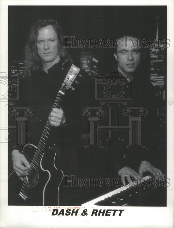 1998 Press Photo Music group "Dash and Rhett" - hcp01074 - Historic Images