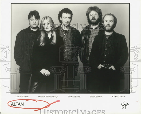 1996 Members of the music group Altan - Historic Images