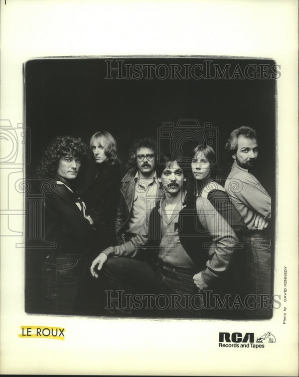 1982 Press Photo Members of the pop music group Le Roux - hcp05303 ...