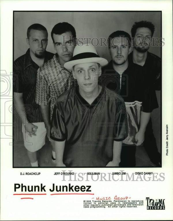 1995 Press Photo Phunk Junkeez - American rap band - hcp07278 ...