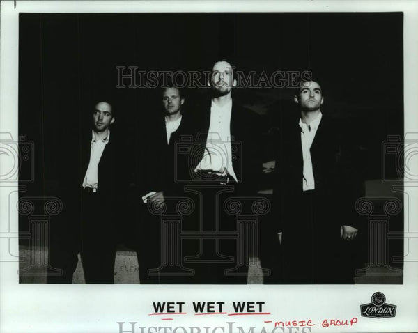 1994 Press Photo Scottish band Wet Wet Wet - hcp09674 - Historic Images