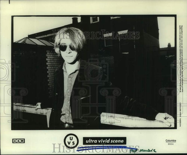 1990 Press Photo Members of the pop music group Ultra Vivid Scene - hc ...