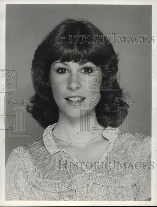1981 Actress Diana Canova smiles for a portrait - Historic Images
