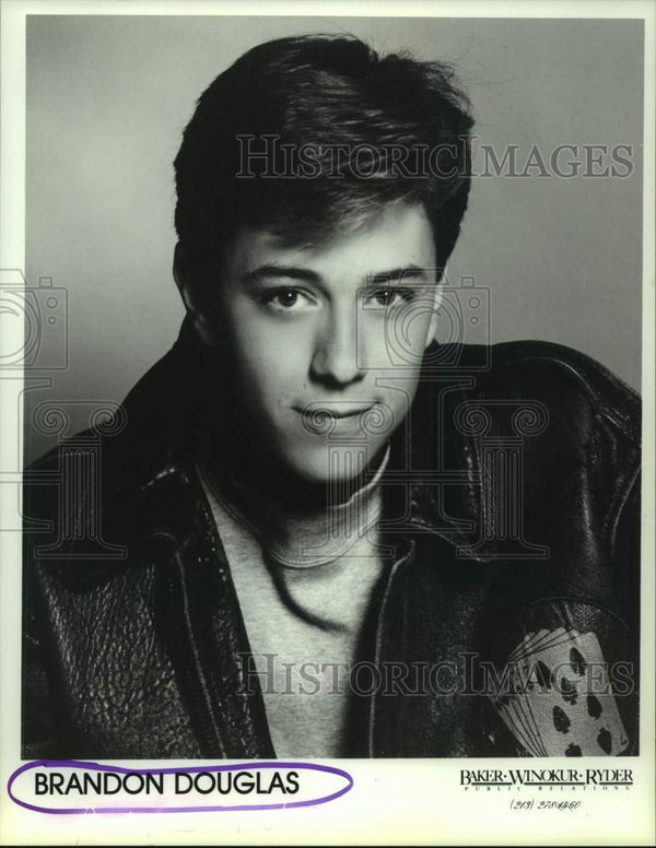 1989 Actor Brandon Douglas - Historic Images