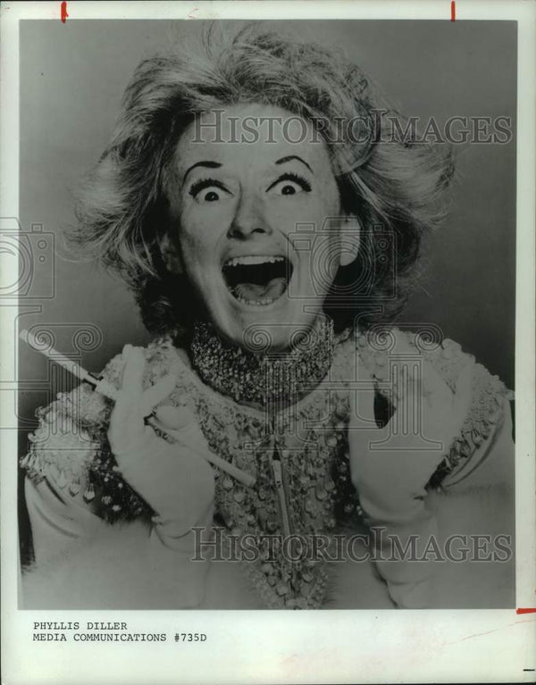1972 Phyllis Diller - Historic Images