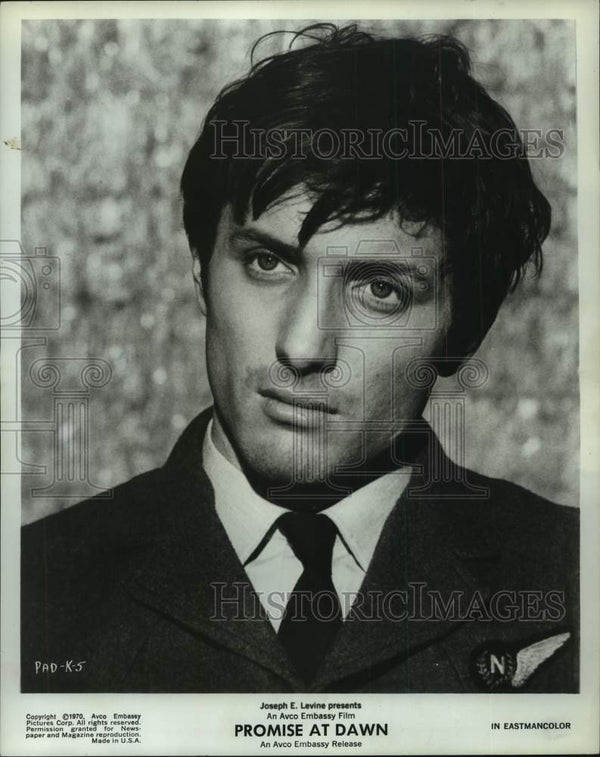 1970 Actor Assaf Dayan appears in "Promise at Dawn" - Historic Images