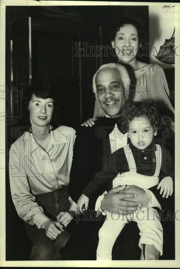 1981 Musician Mercer Ellington with Family in Washington D.C ...