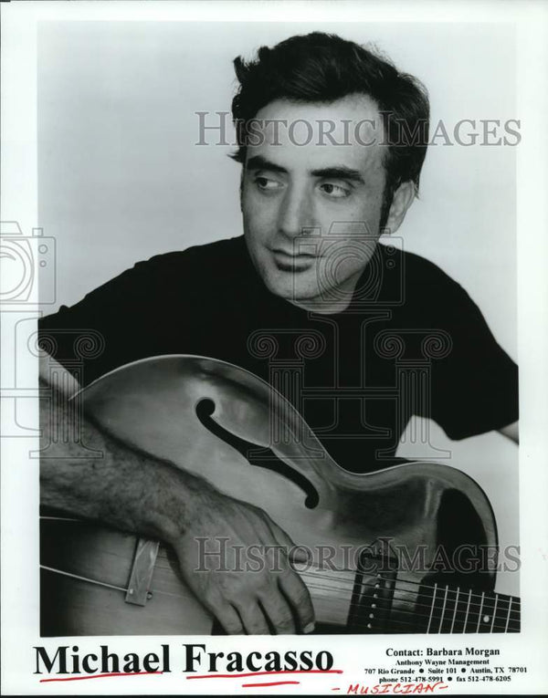 1998 Musician Michael Fracasso. - Historic Images