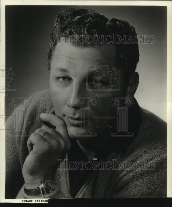 1962 Vocalist Howard Hartman - Historic Images