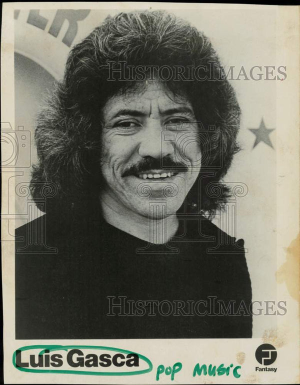 1983 Press Photo Luis Gasca, Pop Music - hcq46267 - Historic Images