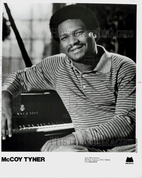 1980 Press Photo Jazz Pianist McCoy Tyner - hcq46315 - Historic Images