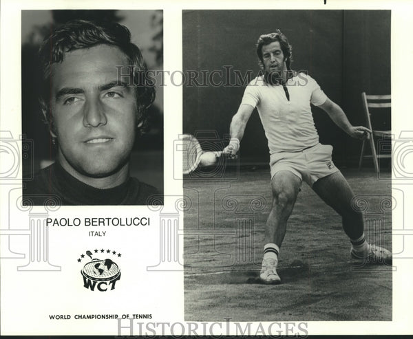 1970 Press Photo Tennis Professional Paolo Bertolucci - hcs01149 ...