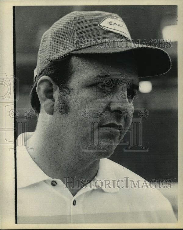 1972 Rice University head football coach, Al Conover. - Historic Images