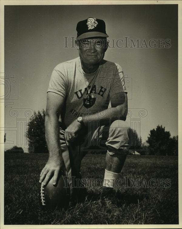 Press Photo University of Utah Head football Jack Curtice. - hcs04138 ...