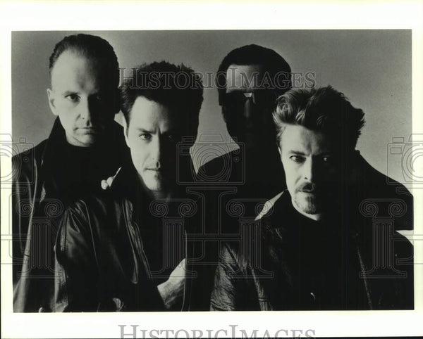 1992 Tin Machine Music Group Members - Historic Images