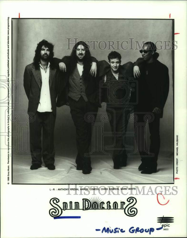1996 Spin Doctors - Members of the band - Historic Images
