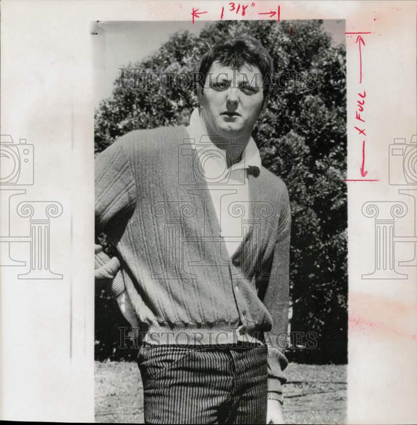 1961 Press Photo Jim Mitchum, 20-Year-Old Son of Actor Robert Mitchum ...