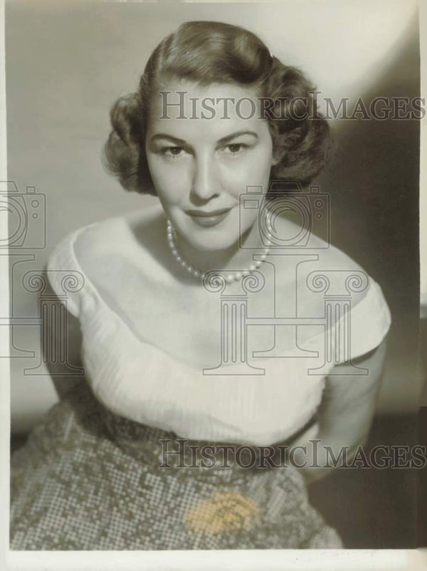 1956 Press Photo Martha Rountree, Star of "Meet The Press" - hpp33689 ...