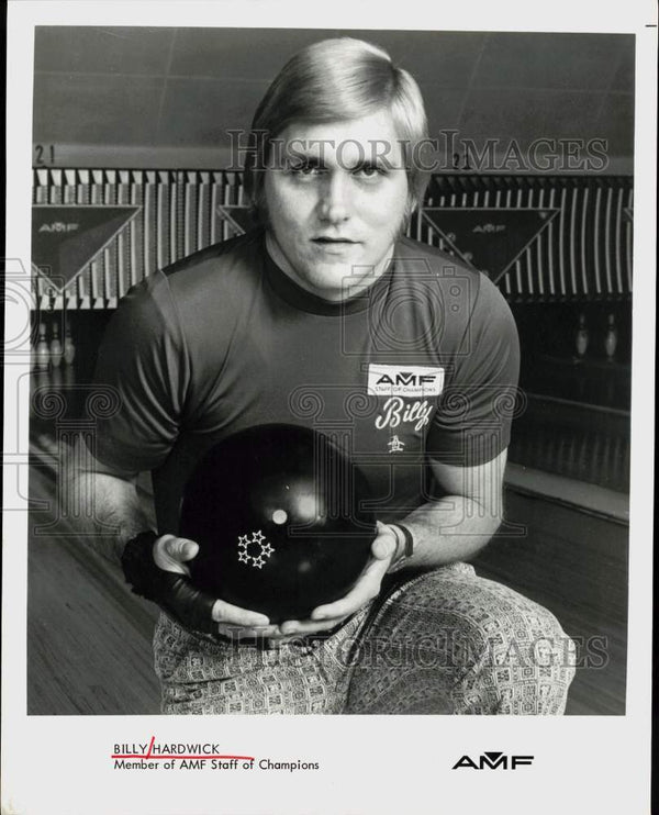 Press Photo Professional bowler Billy Hardwick - hps18993 - Historic Images