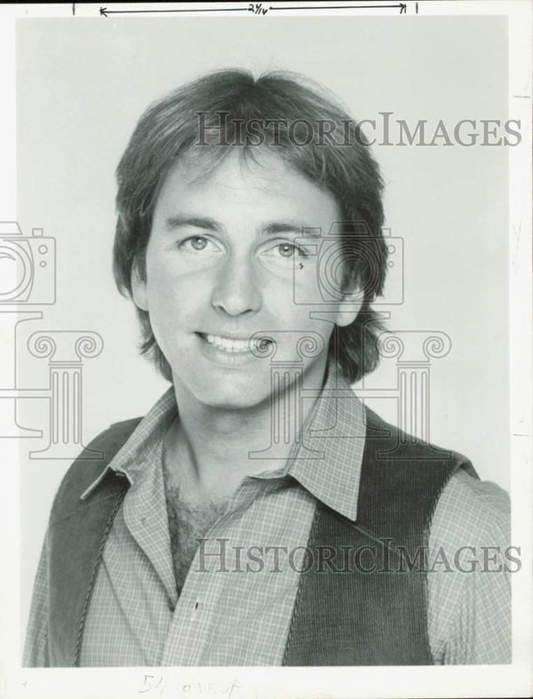 Press Photo Actor John Ritter, Star of "Three's Company", ABC-TV - kfp ...
