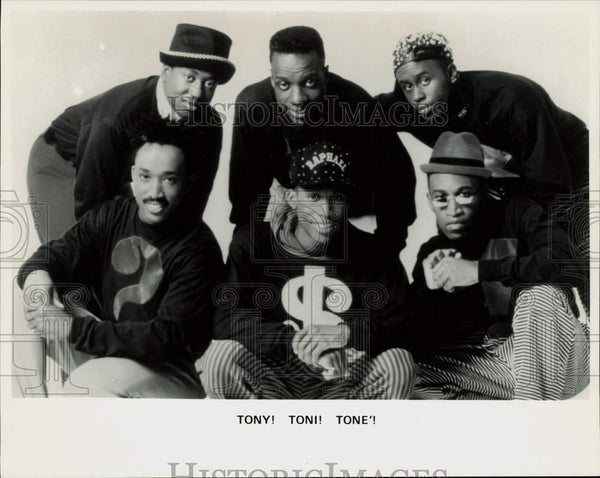 Press Photo Tony! Toni! Tone'!, Music Group - lrp90359 - Historic Images