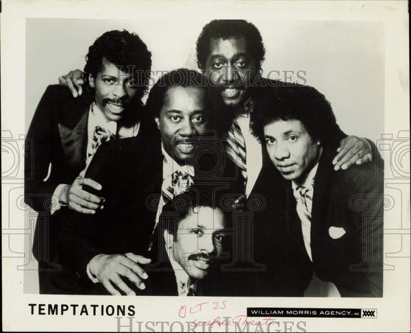 Press Photo The Temptations, Music Group - lrp90544 - Historic Images