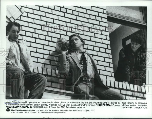 1987 John Ritter and Philip Tanzini star in the series "Hooperman ...