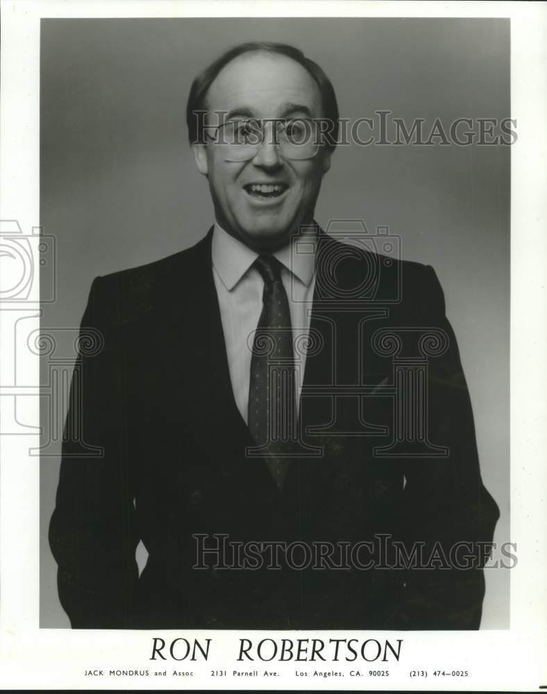 1987 Ron Robertson - Historic Images