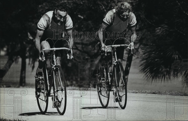 1984 Exercise is keeping the elderly healthier - Historic Images