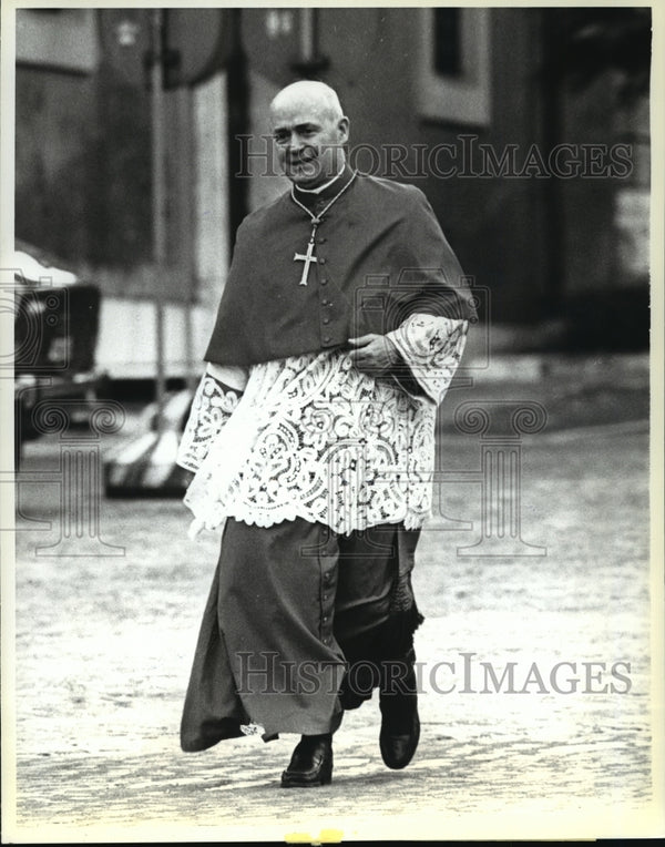 1978 Cardinal Giovanni Benelli, Archbishop of Florence, - Historic Images