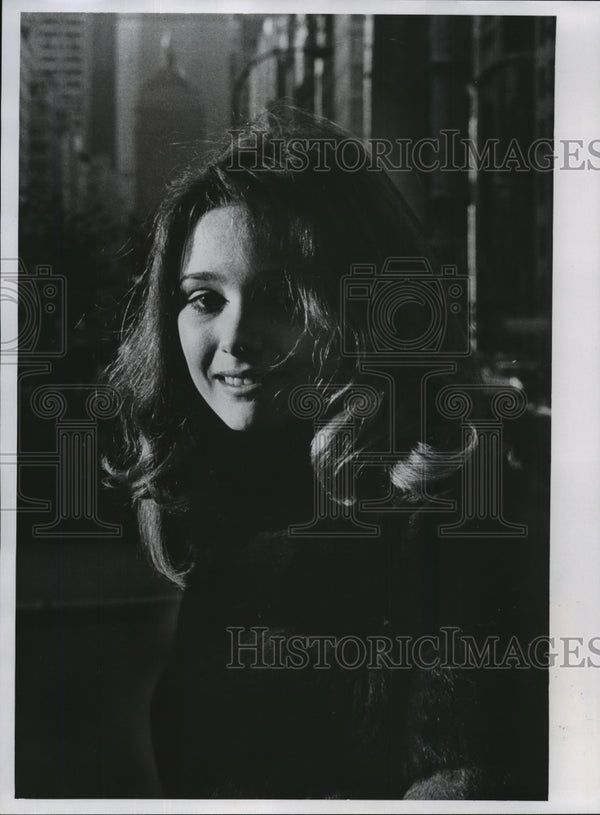 1969 Press Photo Wendy Aungst, Milwaukee model in New York - mja09462 ...