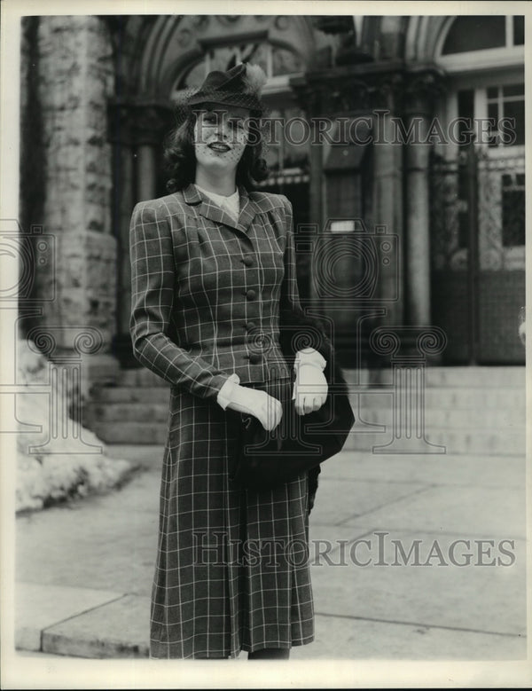 1940 Press Photo Katherine Hamilton, now Mrs. De Witt Buchanan Jr. - m ...