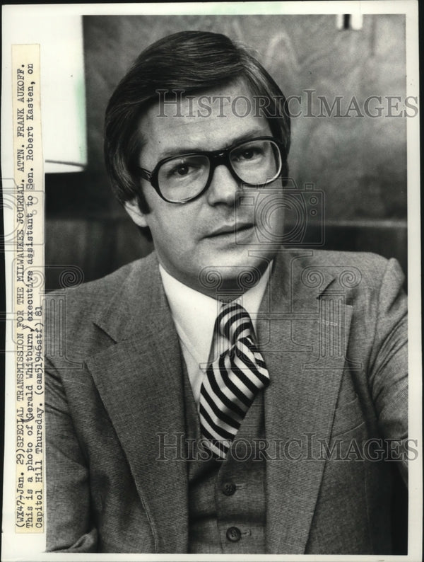 1981 Gerald Whitburn, executive assistant to Sen. Robert Kasten ...
