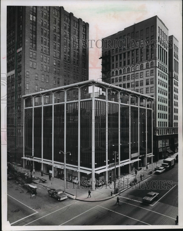 1966 Press Photo The New Facade to the Wisconsin Building - mja39598 ...