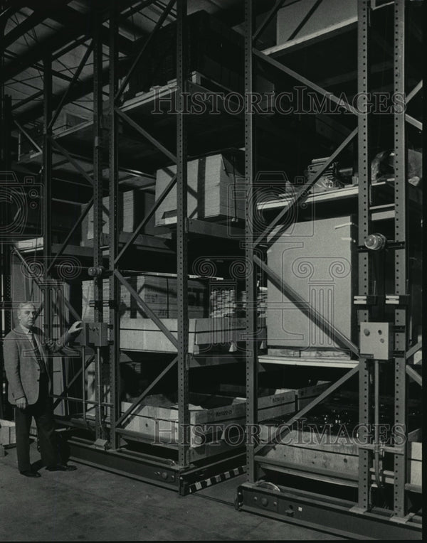 1985 Theodore W. Batterman, President Of Spacesaver Corporation ...